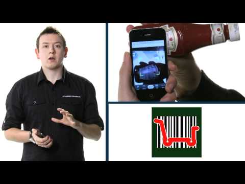 Shop Savvy Barcode Scanner demo from The Carphone Warehouse