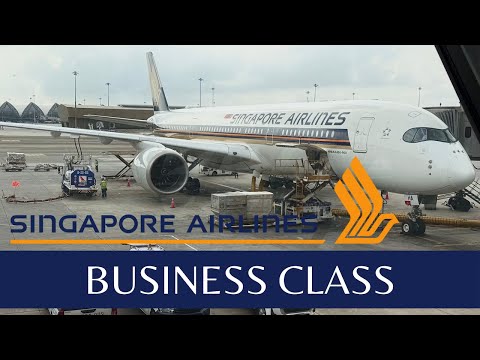Short flight, Big comfort. Singapore Airlines Business Class - Bangkok to Singapore - A350-900 MH