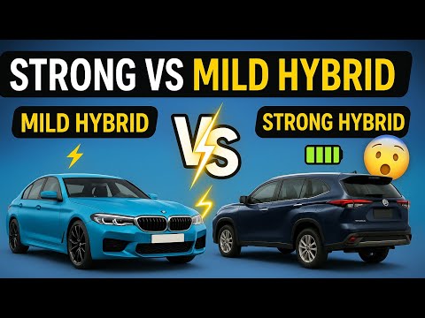 Strong Hybrid vs Mild Hybrid – What’s the REAL Difference? | Hybrid Cars Explained #hybrid #bmw #car