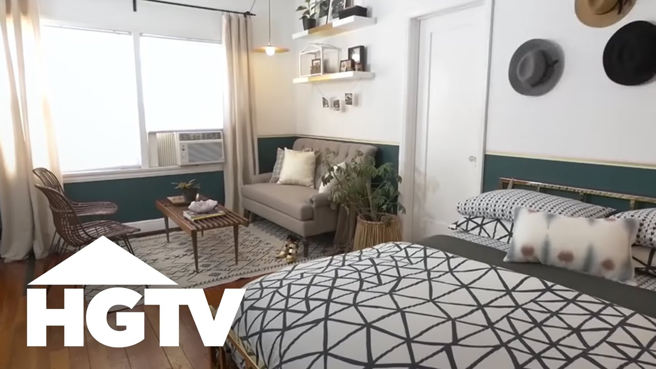 Stylish Studio Apartment Makeover | HGTV