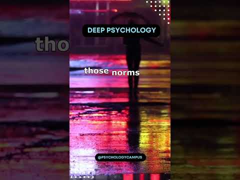 Influenced by social norms? #psychology #deepfacts #girlfacts #society