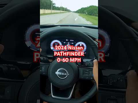 2024 PATHFINDER 0-60 mph test