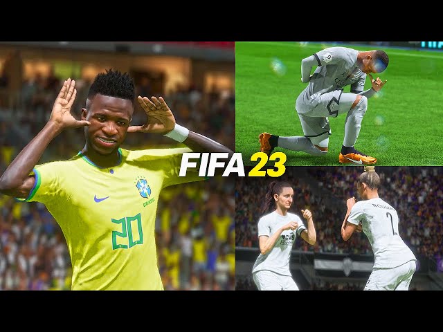 Complete list of all FIFA 23 celebrations and how to perform them