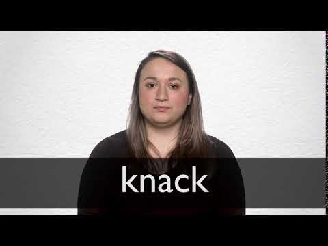 KNACK definition and meaning | Collins English Dictionary