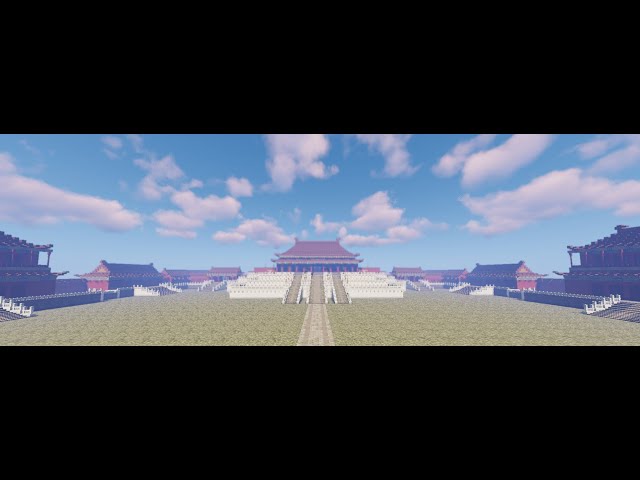 Forbidden City [1:1 reconstruction] Minecraft Map