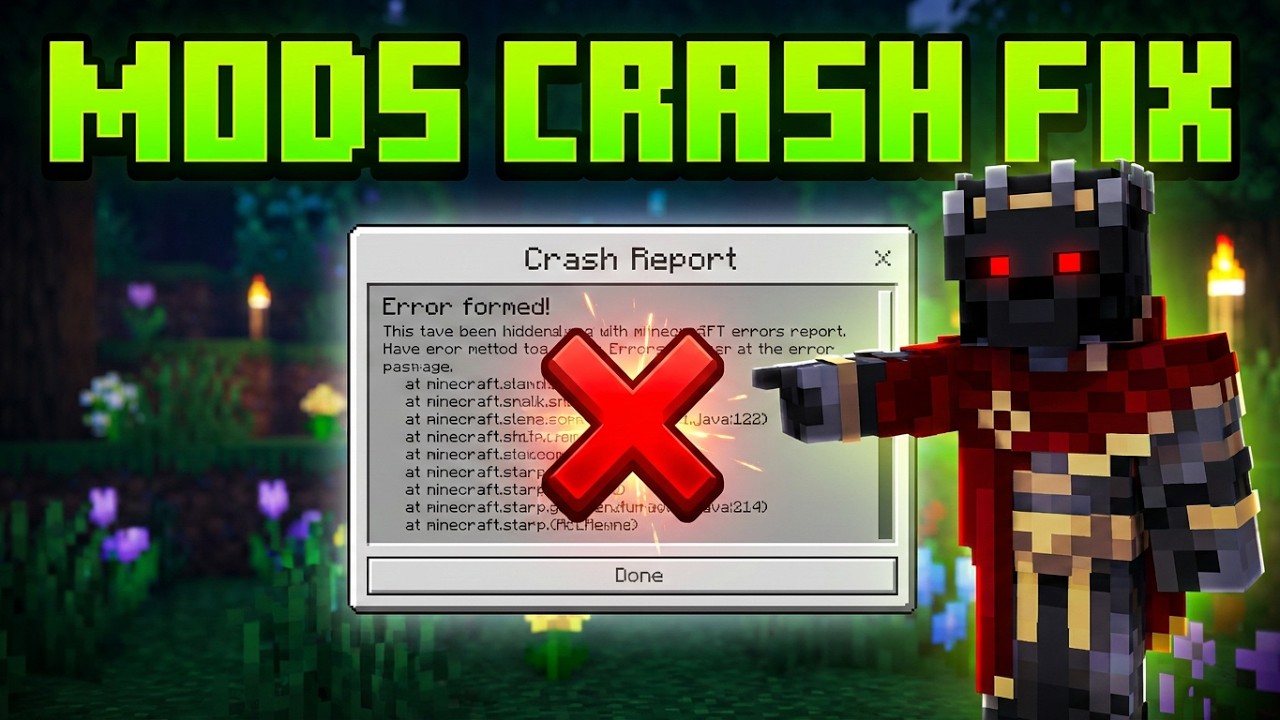 How to Fix SKLauncher Minecraft Crashes | Fabric & Forge Error Fix (2026)