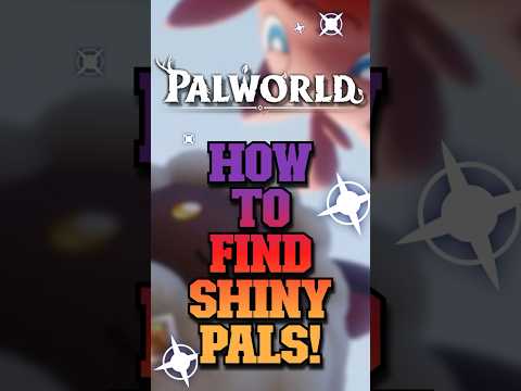 How to Find Shiny Pals EASY in Palworld! #shorts #palworld