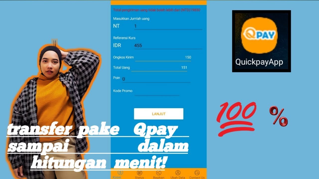Cara kirim uang dari taiwan ke indonesia pakai qpay