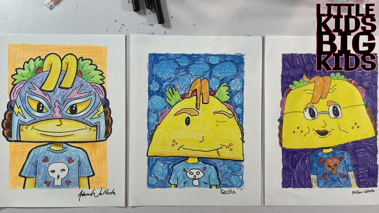 Taco Tuesday! How to Draw Punk Taco Variants