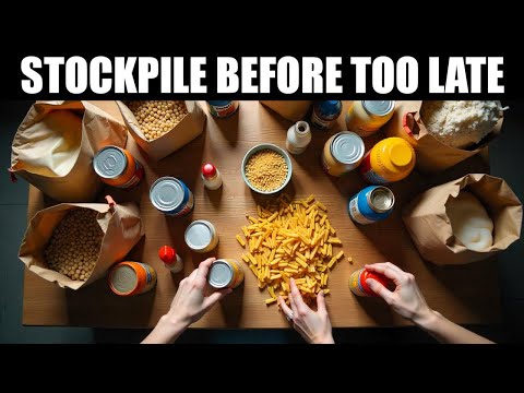 🚨 Sla deze 15 boodschappen NU in, voordat de winkels uitverkocht zijn (voedselcrisisvoorbereiding 2025)