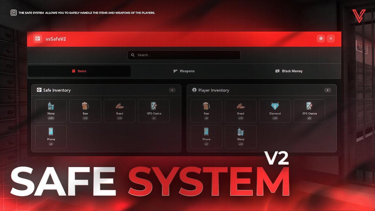 vsSafeV2 🔐[ESX & QBcore]