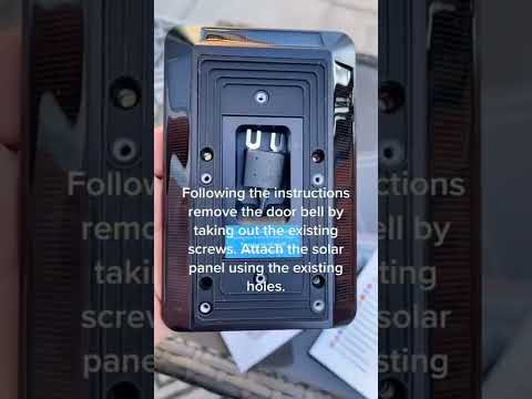 Ring doorbell solar panel add on. Available from Amazon.Ā #ringĀ #amazonĀ #smarthomeukĀ #smarthomeĀ
