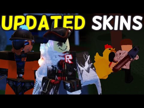 So I Tried The NEW UPDATED Skins... (Forsaken)