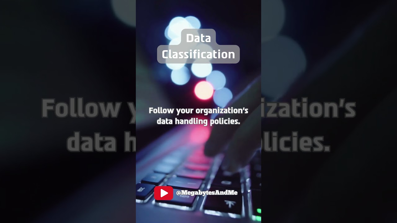 Data Classification - Cyber Security Tips