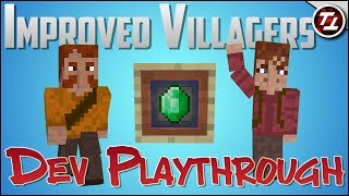 Minecraft with much better villagers mod pack - semmusli