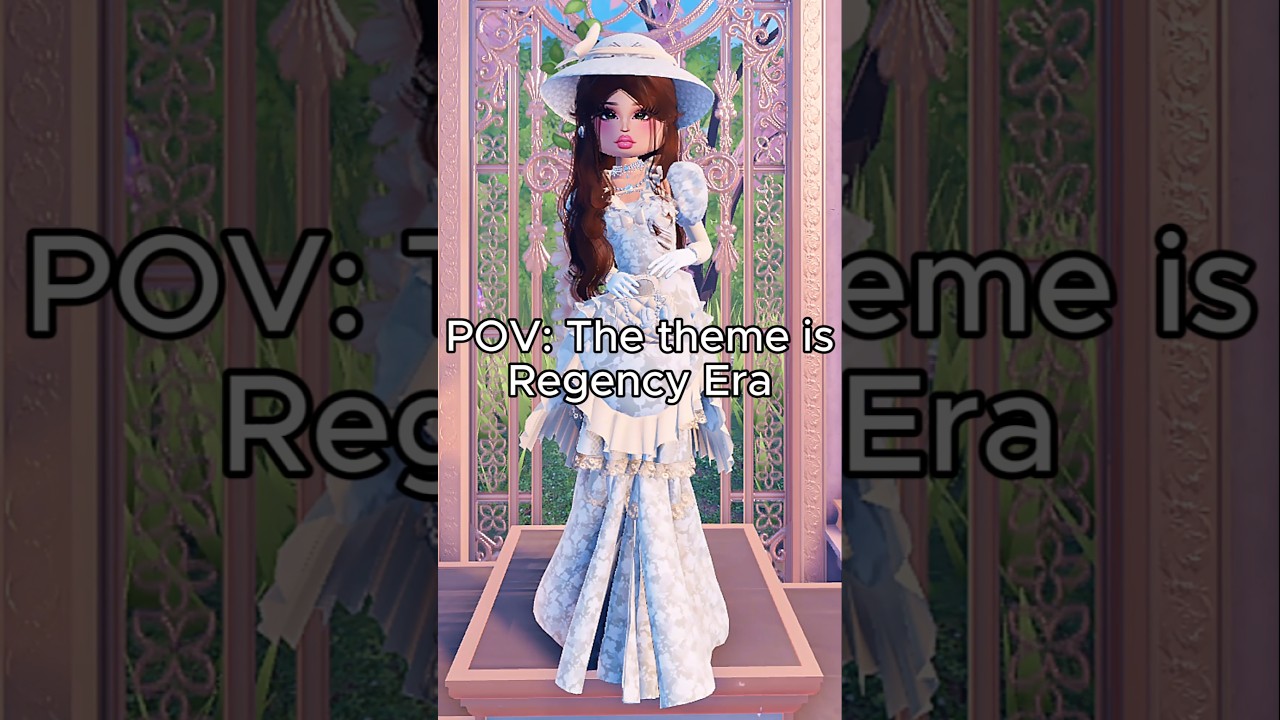 THEME: Regency Era👗❤️How many stars would you rate me?⭐️#roblox #dresstoimpress