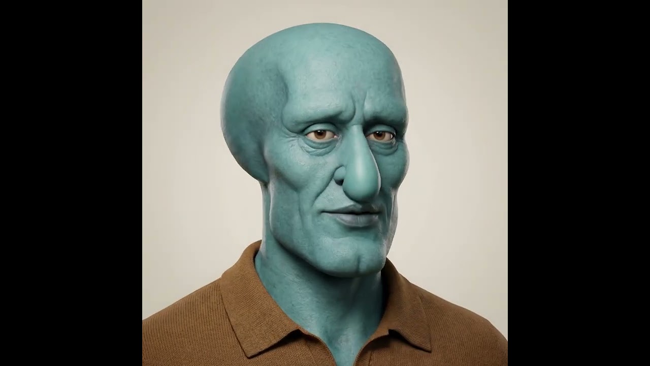 Handsome Squidward Blend