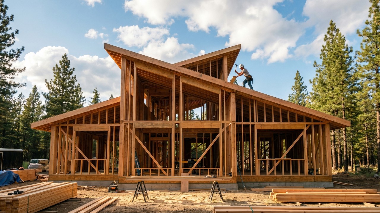 Building a Dream Modern House in 28 Minutes: Complete Timelapse Magic  @slothconstruction