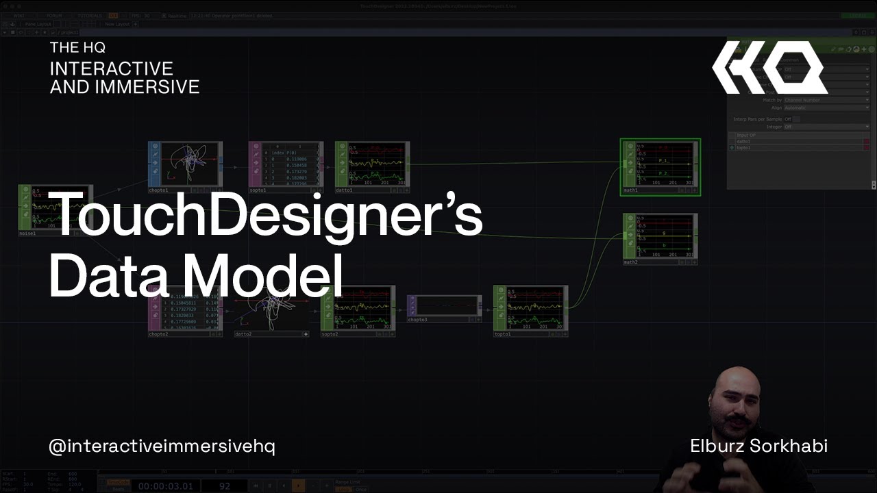 TouchDesigner's Data Model - TouchDesigner Tutorial 114