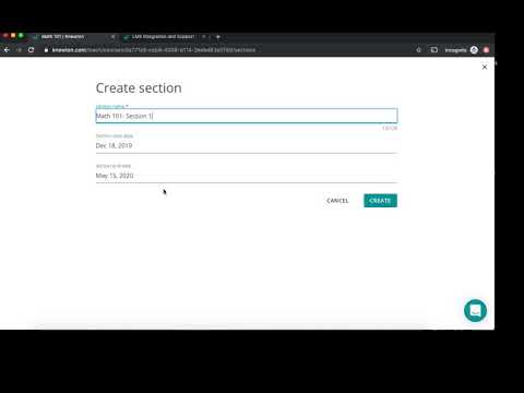 How to Create and Edit Sections in Knewton's alta