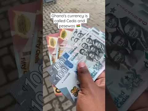 Ghanaian Cedis VS Togolese CFA #ghana #togo #cedis #cfa #westafrica #money #shorts #africa