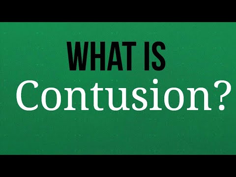 What is contusion?