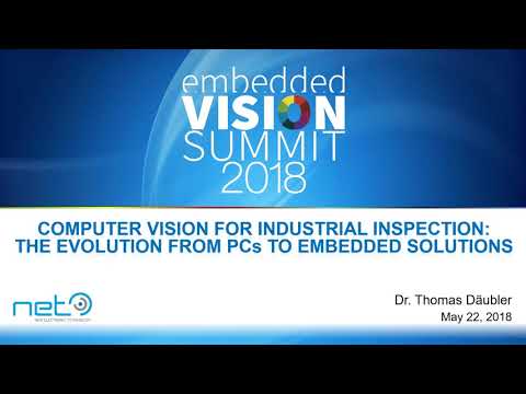 NET GmbH's Thomas Däubler Introduces Industrial Inspection Vision Solutions (Preview)