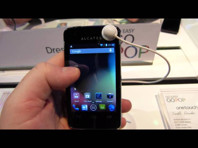 Alcatel One Touch S'Pop hands-on - PhoneArena