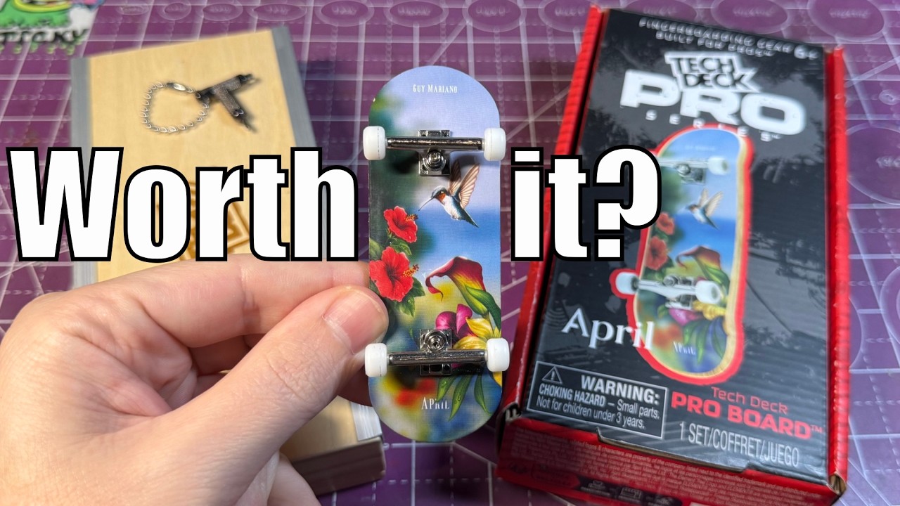 Reviewing Tech Deck Pro Series 2.0 (Unboxing)