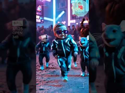 Cute Baby DJ Dance Compilation shorts