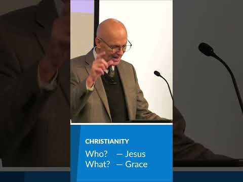 No other religion in the world is about grace. β Mike Mazzalongo | BibleTalk.tv