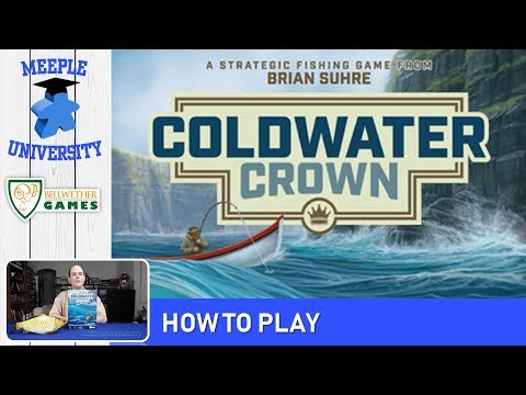 Coldwater Crown Board Game – How to Play & Setup (Full Rules) - CONCISE rules, drop the rulebook!📖