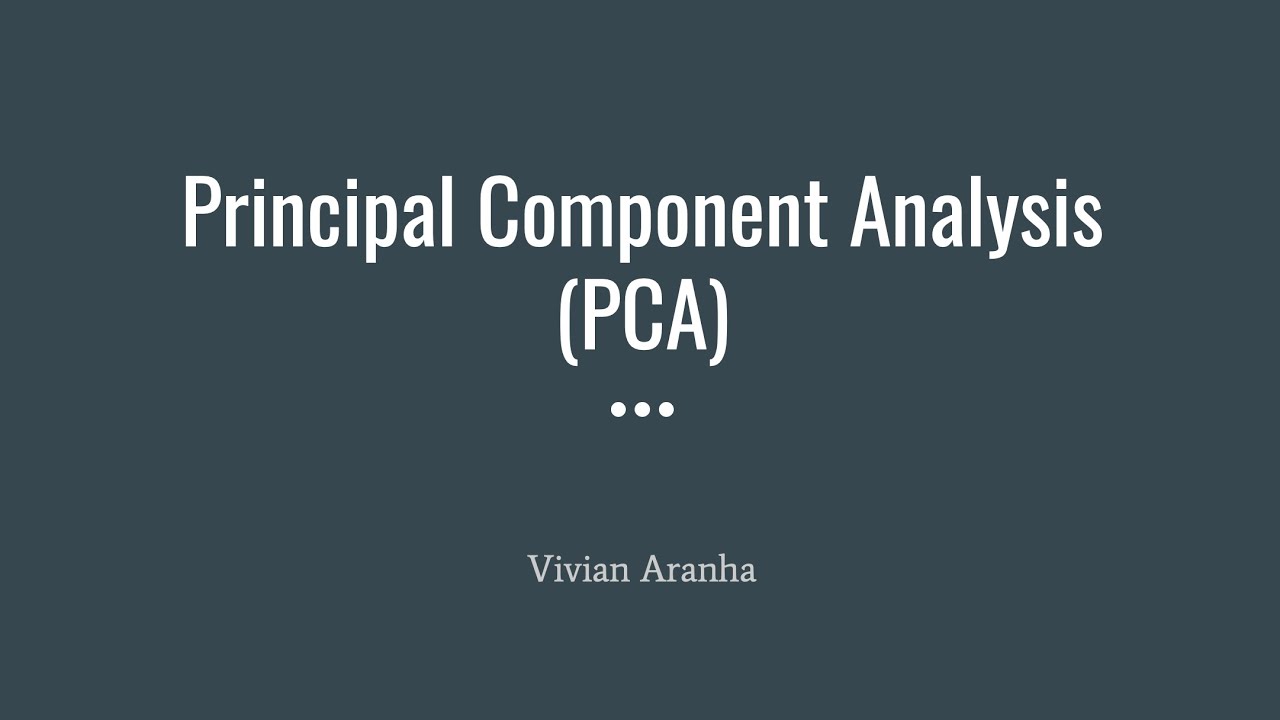 Part 15: Principal Component Analysis (PCA) Implementation in Python