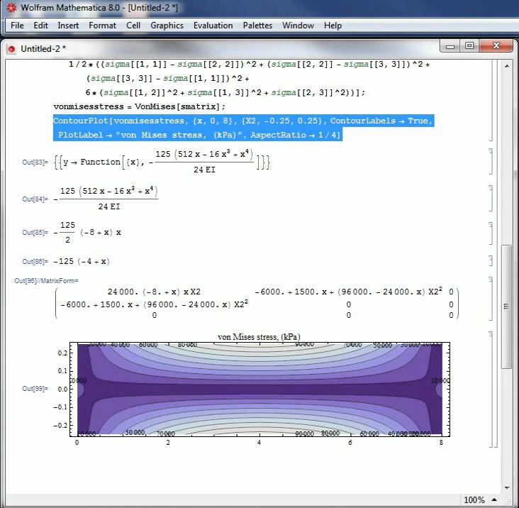 Mathematica Tutorial Beams