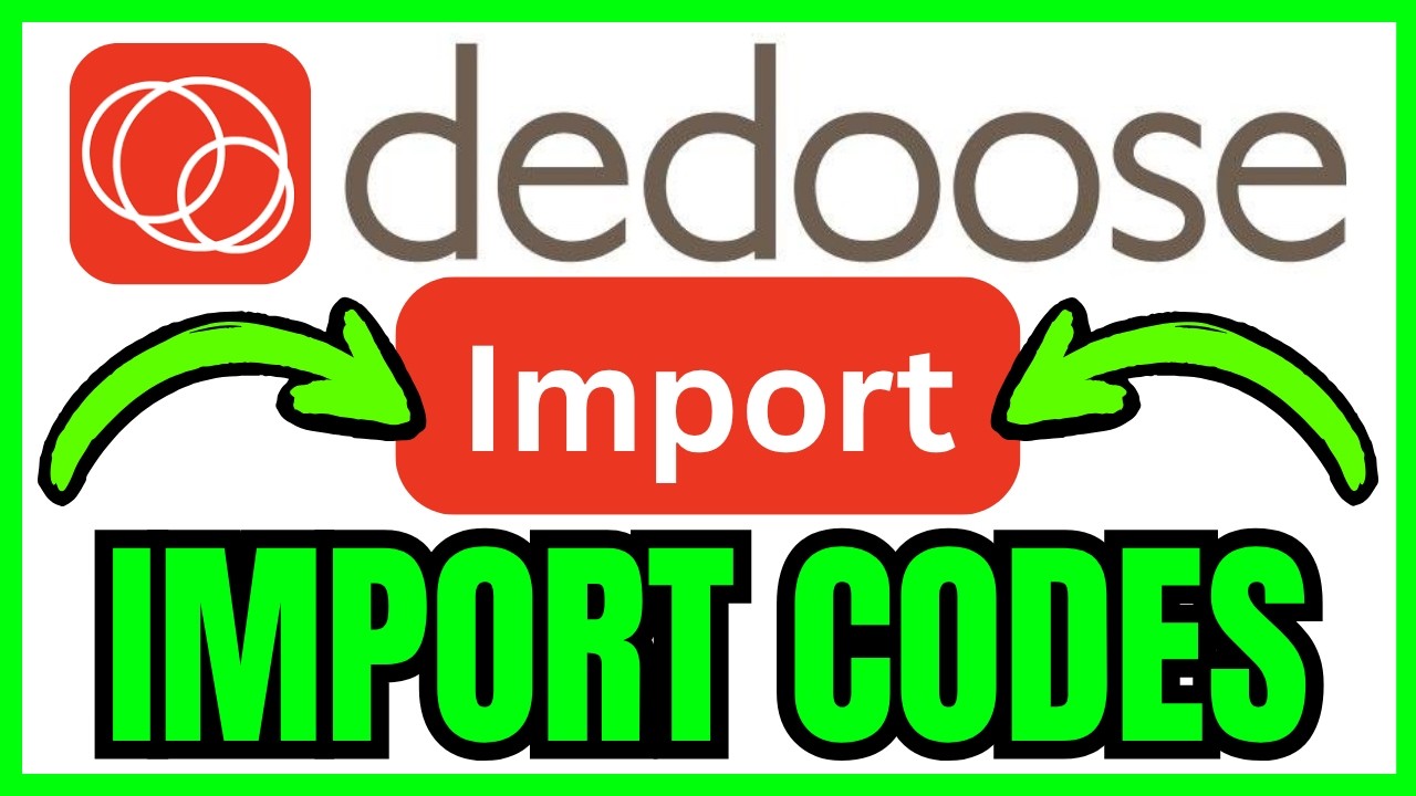How To IMPORT CODES Into Dedoose (QUICK & EASY) 2026
