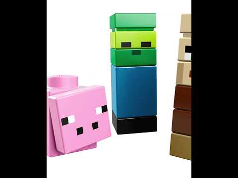 The Evolution of LEGO Minecraft...
