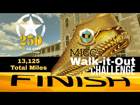 Walk-It-Out Challenge: MICC Steps Up for the Army’s 250th