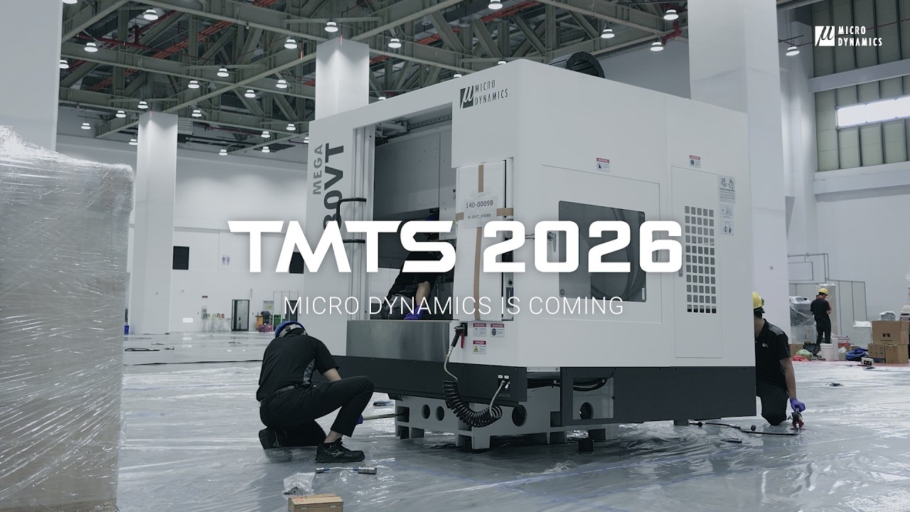 MICRO DYNAMICS CNC Machines in Action | TMTS 2026 Taichung