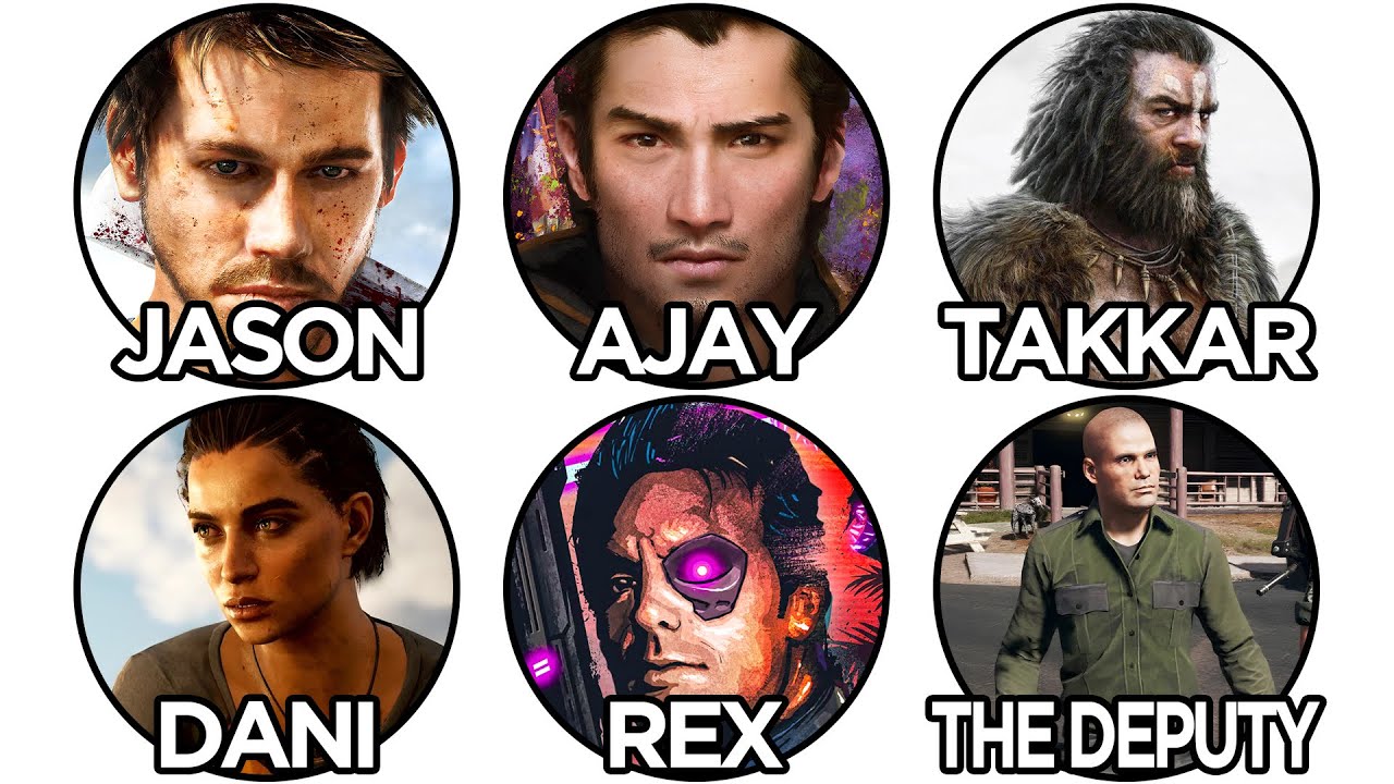 Every Far Cry Protagonist Explained