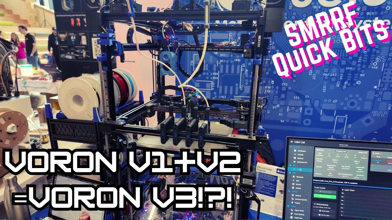 Stacked printers, Infinity Printers, Toolchangers and more from SMRRF26!