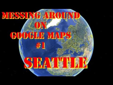 Messing around on google maps #1: Seattle