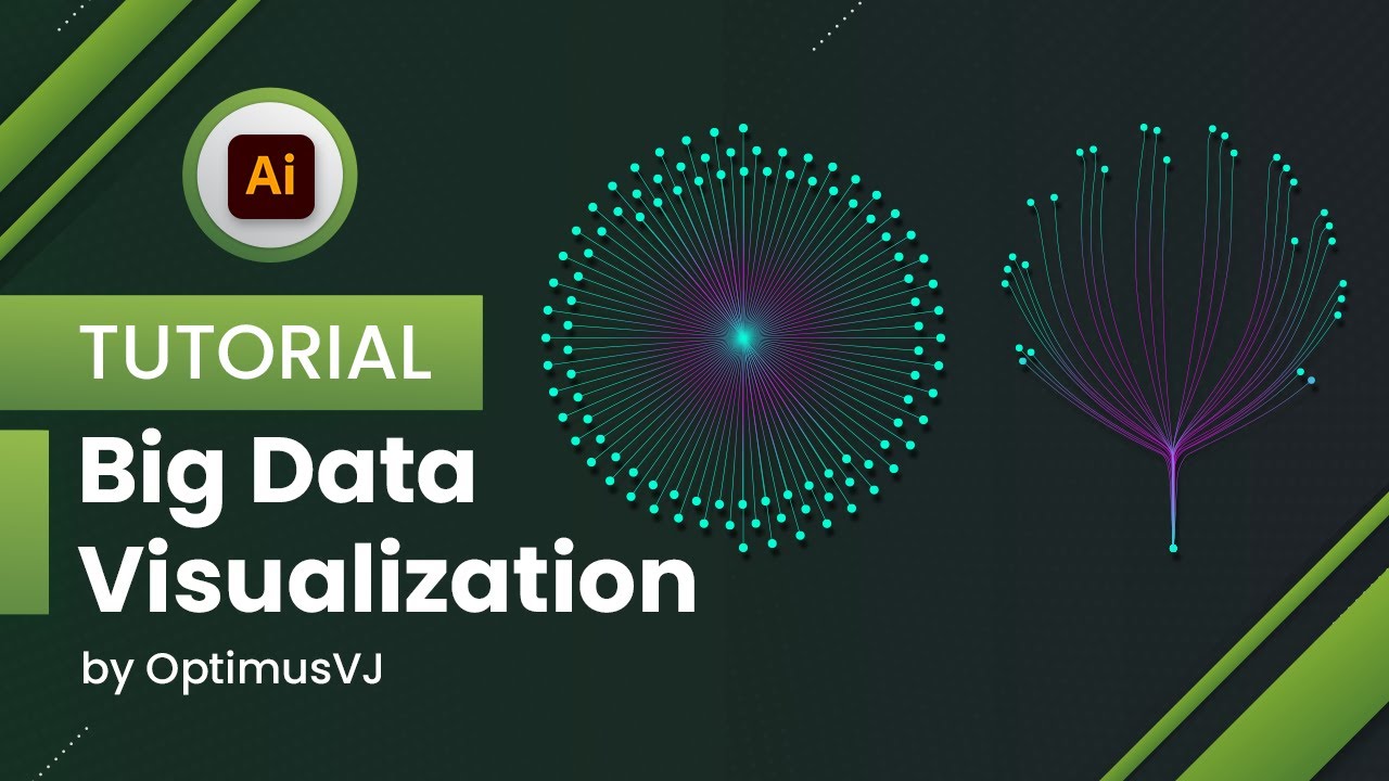 Big Data Visualizer Design tutorial using Adobe Illustrator
