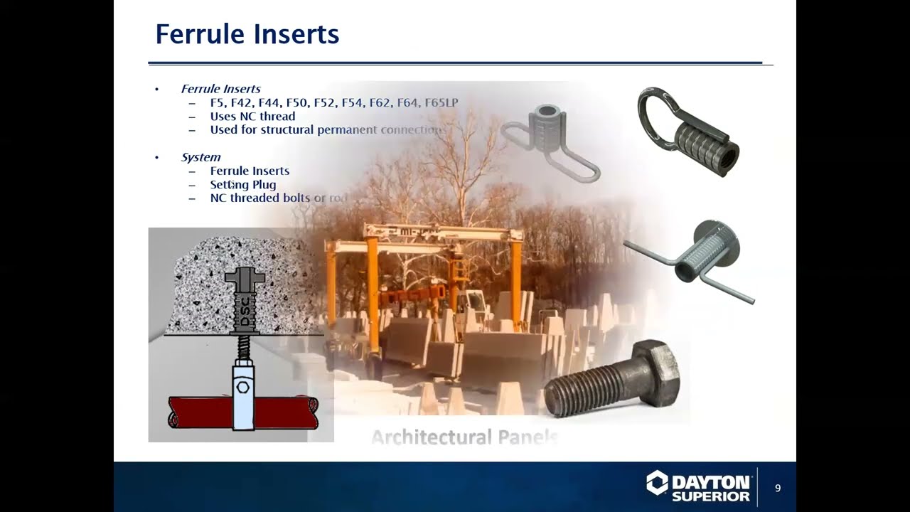 Coil and Ferrule Inserts Training by Dayton Superior