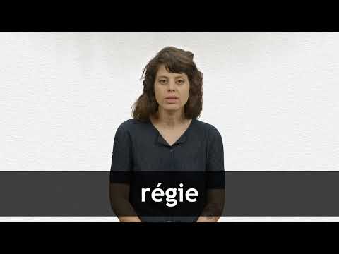 English Translation of “RÉGIE” | Collins French-English Dictionary