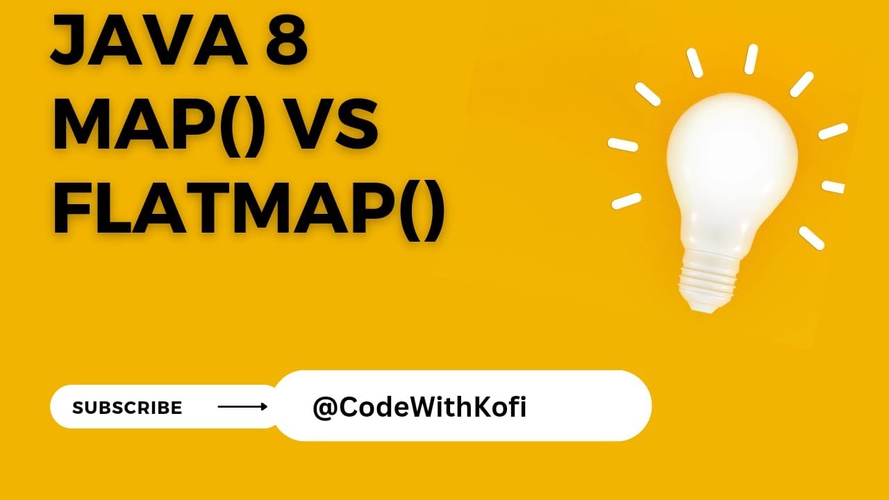 map vs flatmap by using java8   Interview Question and Answer for experience & fresher