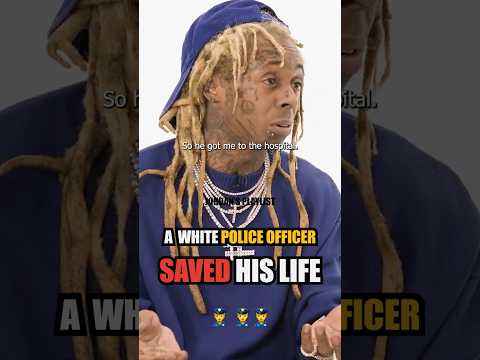 Lil Wayne saved by WHITE COP ๐ฎโโ๏ธ๐ฏ๐ #lilwayne #interview