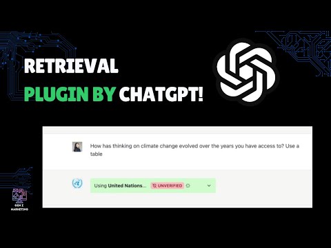 Retrieval Plugin by ChatGPT! Plugin Demo by OpenAI #RetrievalPluginChatGPT