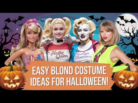 Halloween Costumes for Blond Ladies You Need to Try This Year!๐๐ฑโโ๏ธ