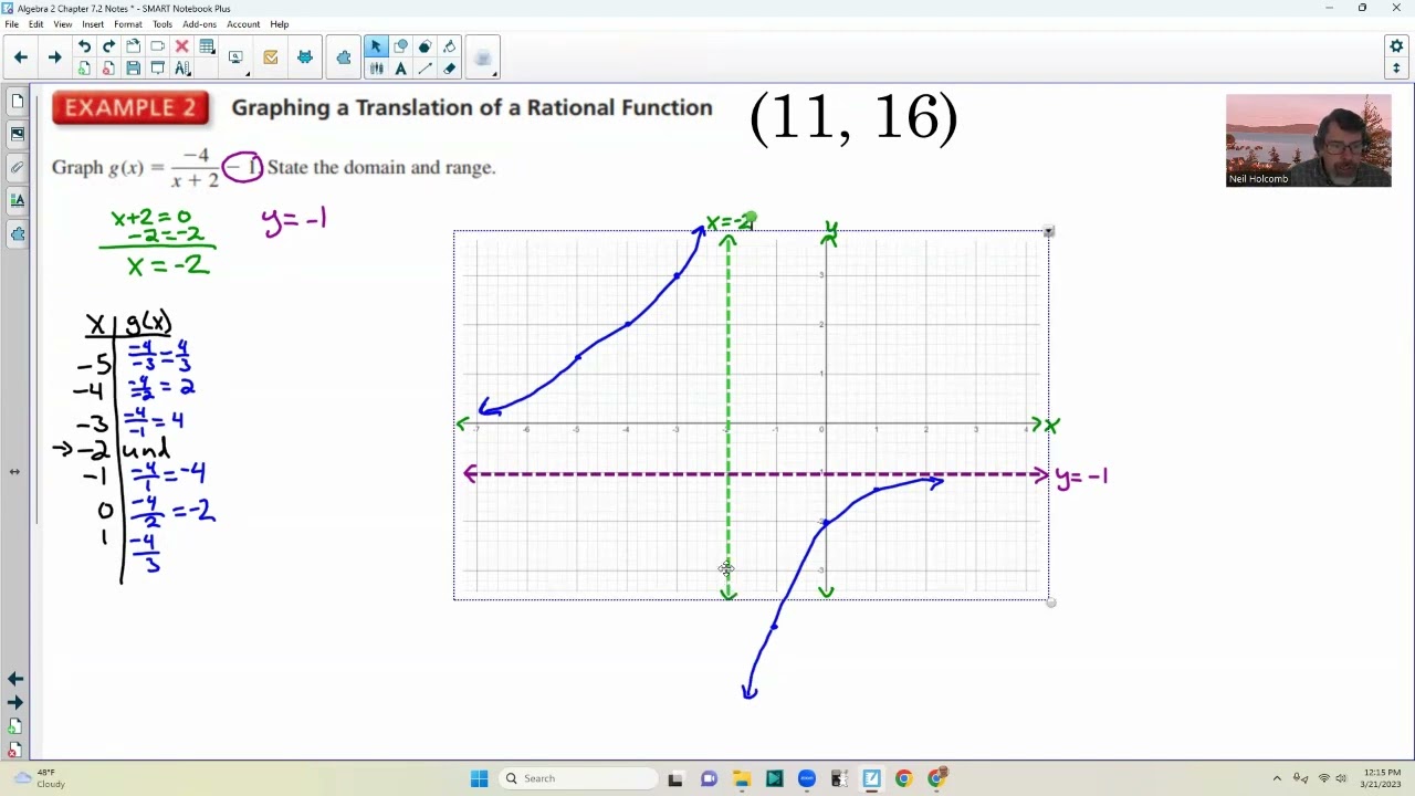 Algebra 2 Chapter 7.2 Video