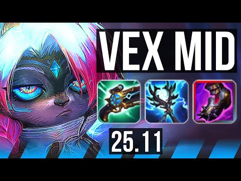 VEX vs YASUO (MID) | KR Master | 25.11